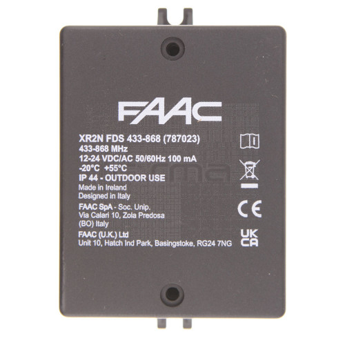 FAAC XR2N FDS 433-868 MHz Receiver
