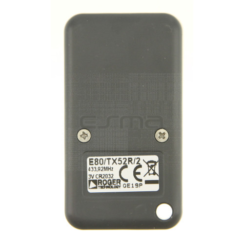 ROGER E80 TX52R-2 Remote control