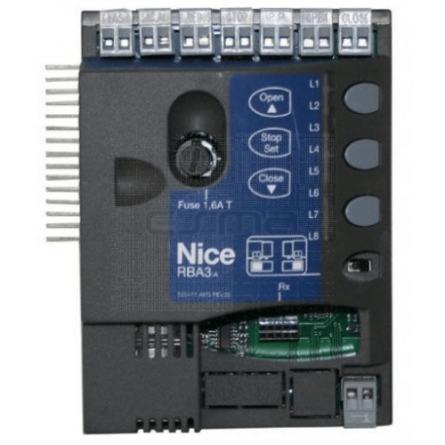 NICE RBA3 control panel