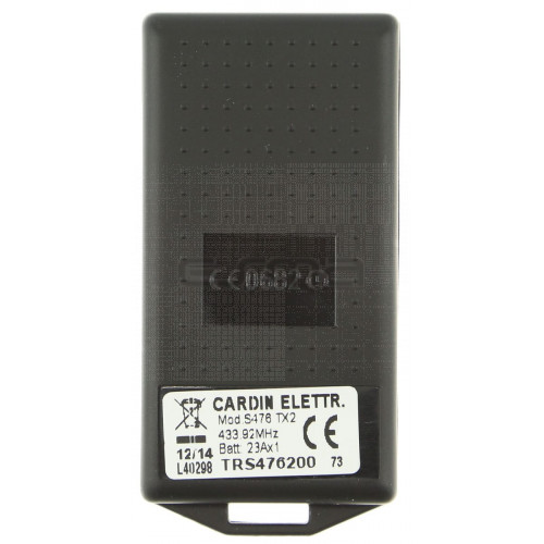 CARDIN S476-TX2 Remote control