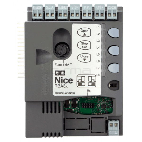 NICE ROBUS RBA3/c control panel